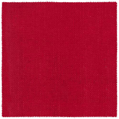 Medley Red Linen Texture Futon Cover by Prestige